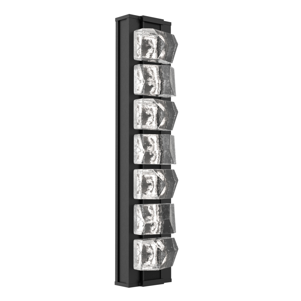 Tessera Outdoor Sconce - Medium : 131GJXX : Textured Black | The Lite House